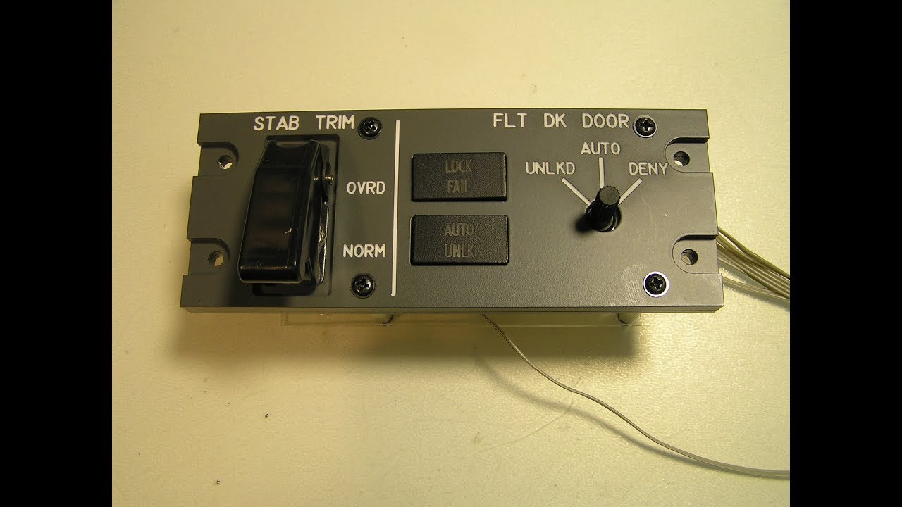 Montaje del panel Stab trim / Assembly of Stab trim panel - YouTube