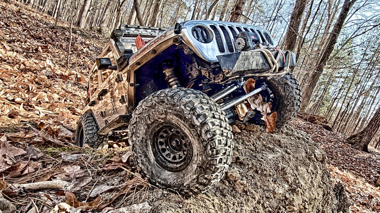 Axial SCX 6 OSP Mountain Jeep Wrangler Rubicon 392 - YouTube