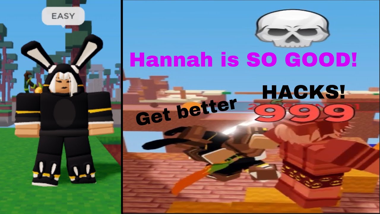 I bought the HANNAH KIT and tried out the EASTER SKIN! 🐣| Roblox ...