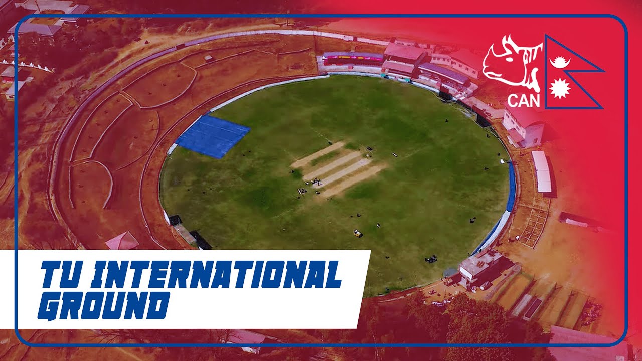Experience the beauty of TU International Ground from a bird's eye view ...
