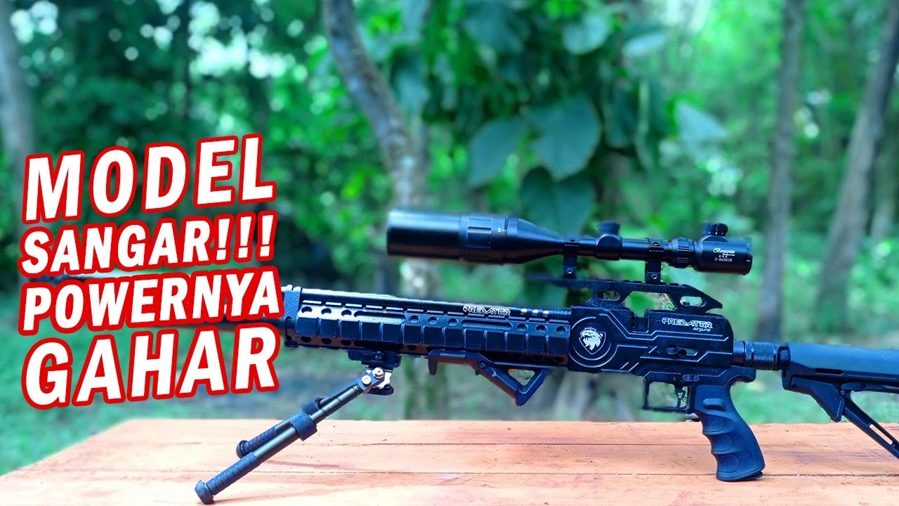 PCP PREDATOR TACTICAL OD 38 MONOLITE | Pcp Big Game Terbaru - YouTube