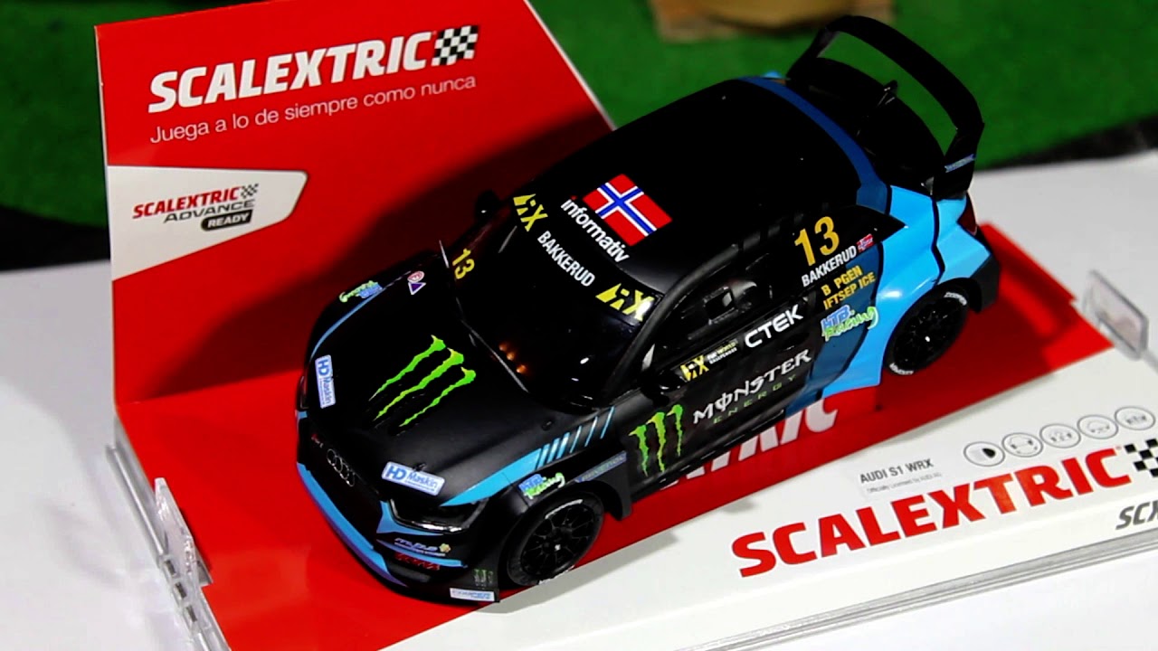 110-Audi S1 WRX Scalextric, SCX de serie y Novedades Scalextric - YouTube