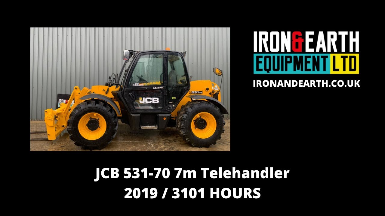 2016 JCB 531-70 7m Telehandler - YouTube