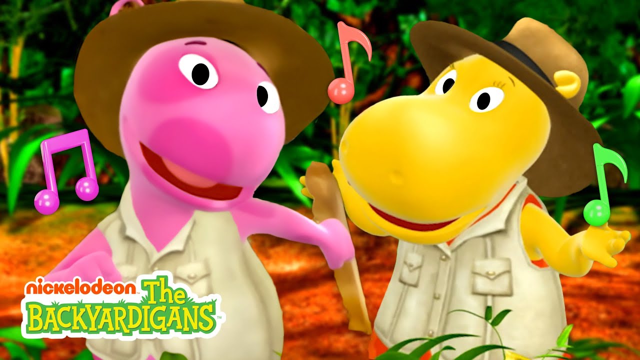 Uniqua Goes "Questing, Questing!" to the Top of Stone Step Hill w/ Tasha! | The Backyardigans ...