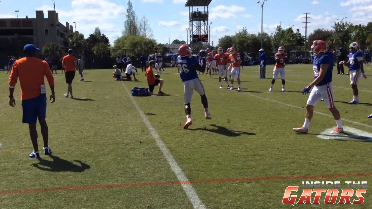 Florida Gators Spring Practice #10 (April 1, 2015) - YouTube
