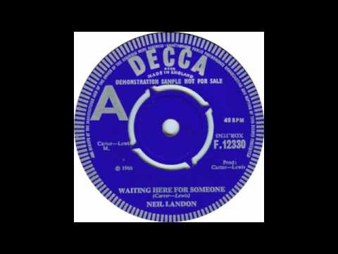 Neil Landon - Waiting Here For Someone - Decca F 12330 A 1965 - YouTube