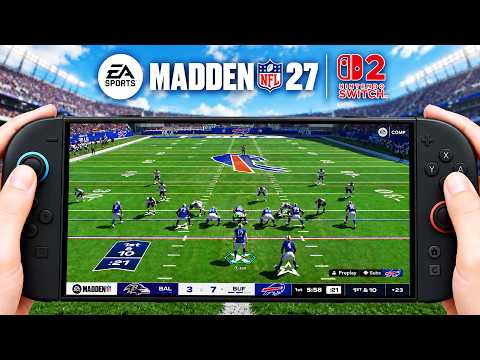 I Tried Madden 27 on the Nintendo Switch 2