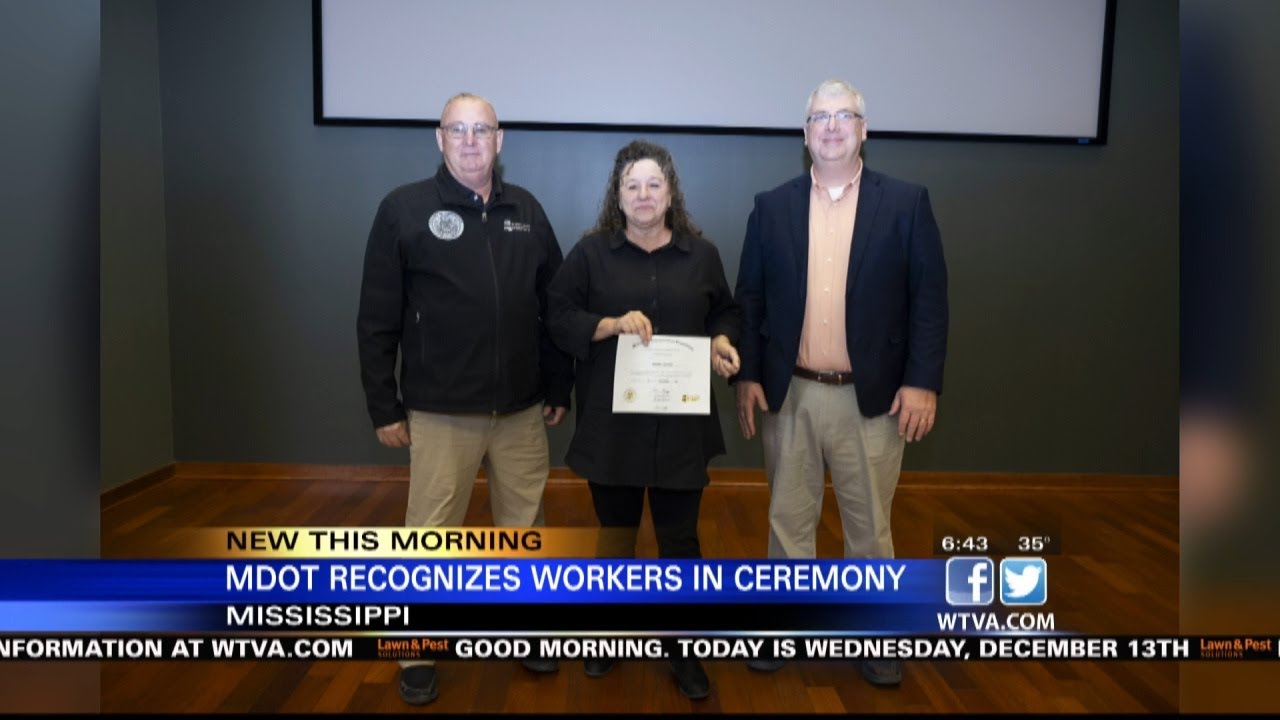 MDOT recognizes workers in ceremony - YouTube