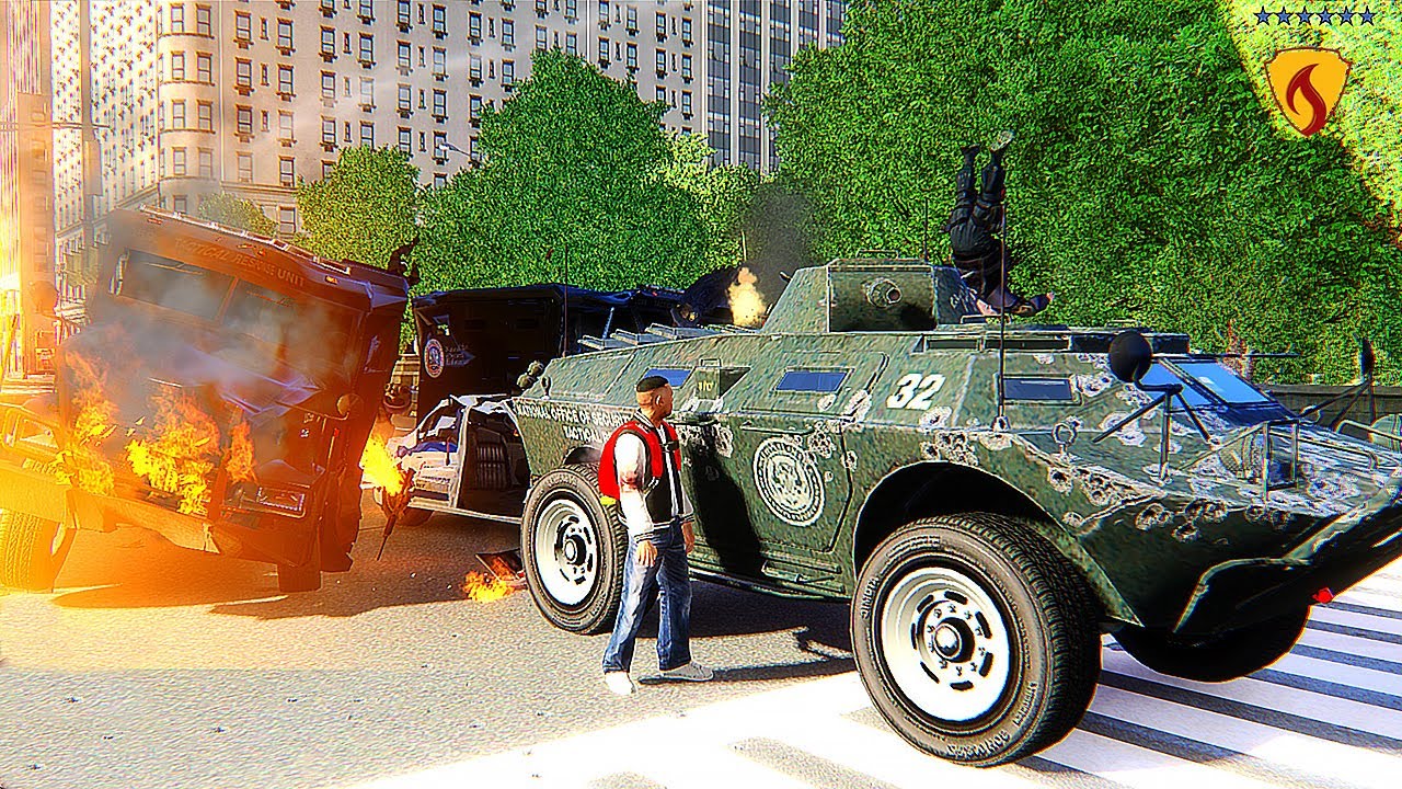 GTA 4 TBOGT Rampage: Luis’ Insane 6-Star APC Ambush & Escape! - #11 ...