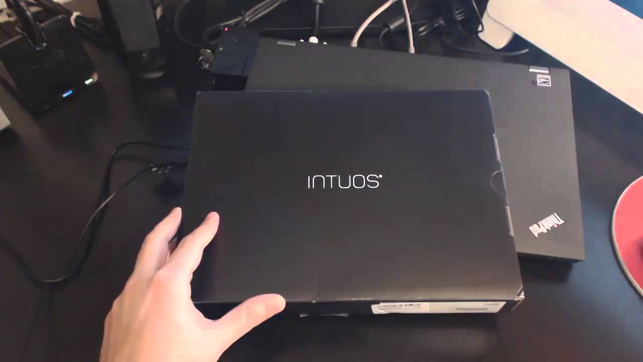 Wacom Intuos Pen Small Tablet (CTL480) Unboxing - YouTube