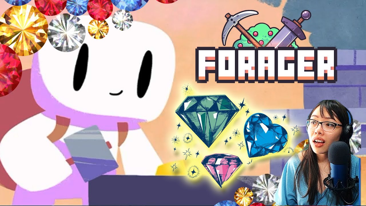 Forager Gameplay - Highly Addictive Mining Game! Survival Crafting ...