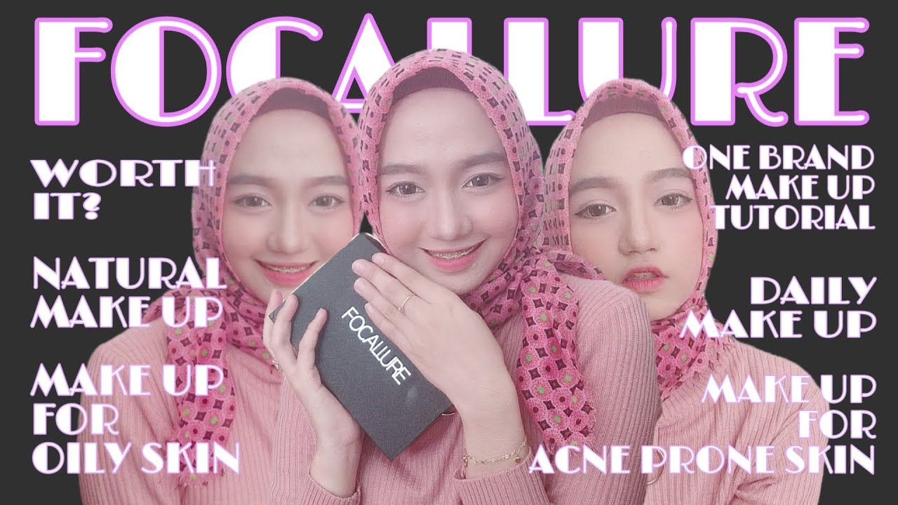 FOCALLURE ONE BRAND MAKE UP TUTORIAL BY SHASHA BRINA - YouTube