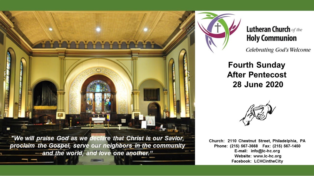 28 June 2020 Zoom Worship Service - YouTube