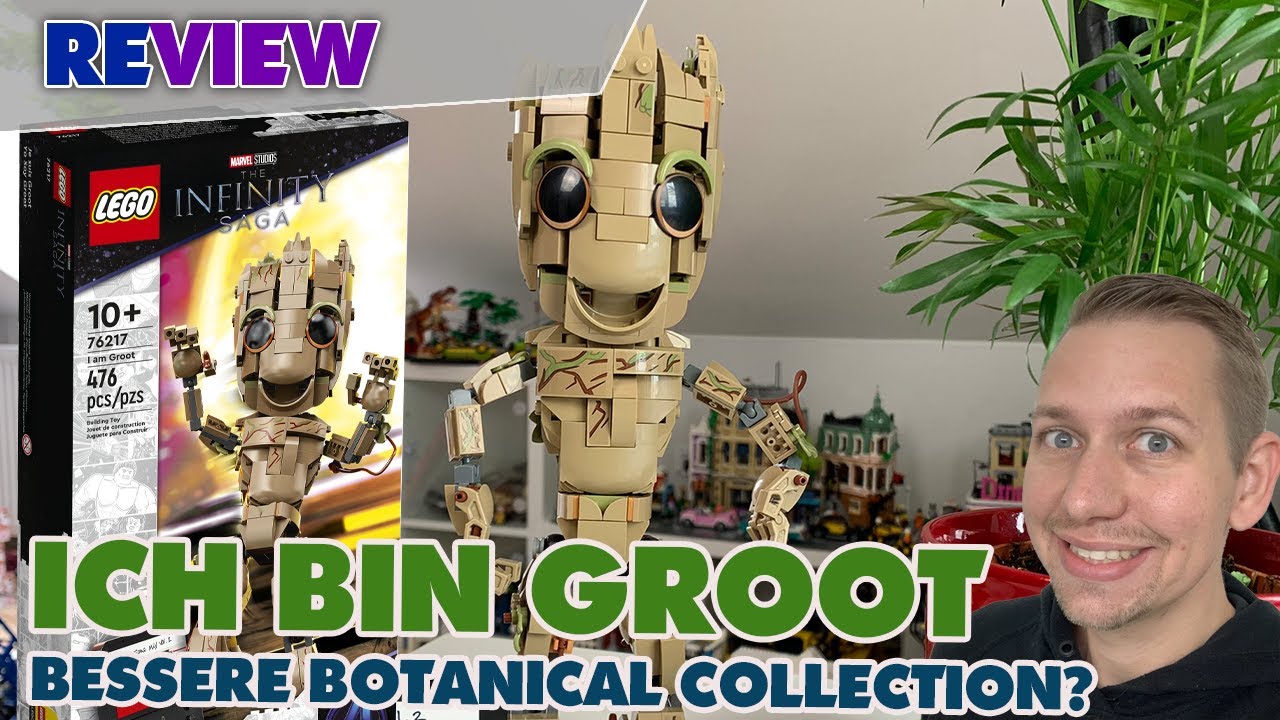 Bester Baum ever! Baby Groot als baubare Figur: LEGO® 76217 Ich bin ...