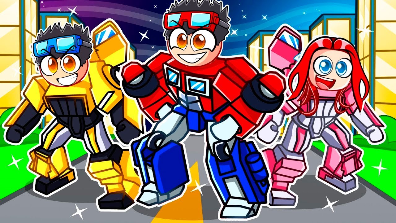 Nos Convertimos en TRANSFORMERS en Roblox! - YouTube