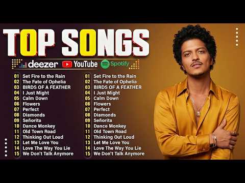 Bruno Mars, Taylor Swift, Adele, Ed Sheeran, Dua Lipa, Sia, Lady Gaga | Pop Music Playlist 2026