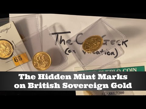The Hidden Mint Marks on British Sovereign Gold - YouTube