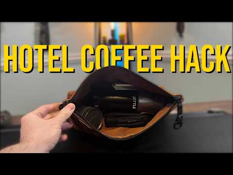 Stop Using Dirty Hotel Coffee Makers! | My Travel Coffee Kit
