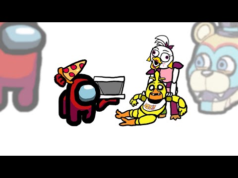 Mini Crewmate Kills in Five Nights at Freddy's: Security Breach | Among Us