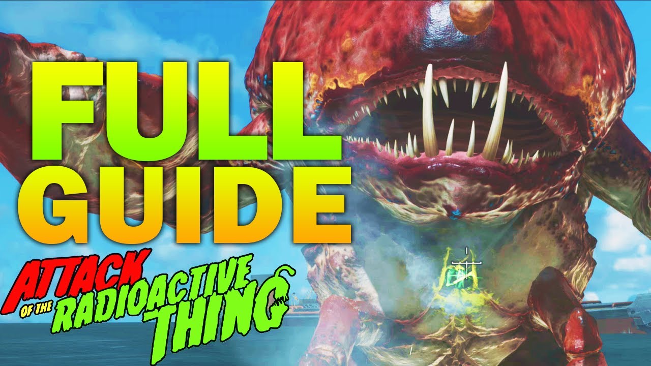 "ATTACK OF THE RADIOACTIVE THING" FULL EASTER EGG TUTORIAL GUIDE ...