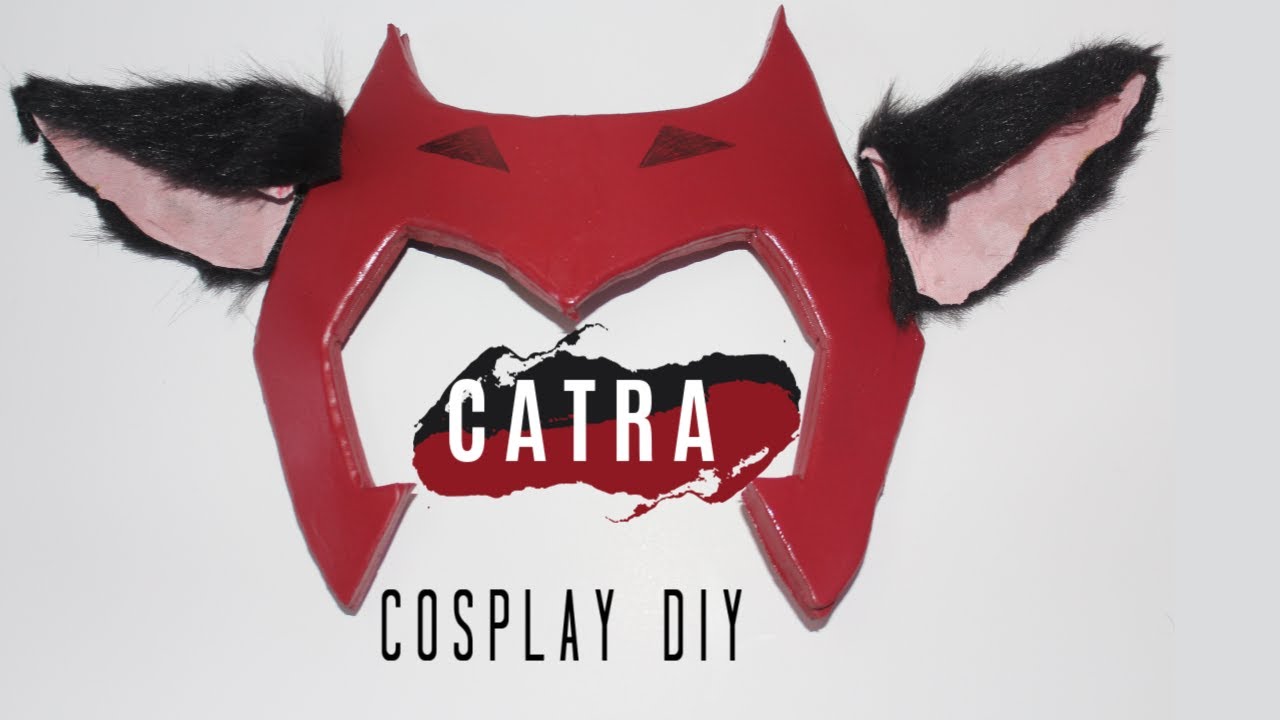 CATRA HEADPIECE DIY | SHE-RA COSPLAY | AUDREY - YouTube