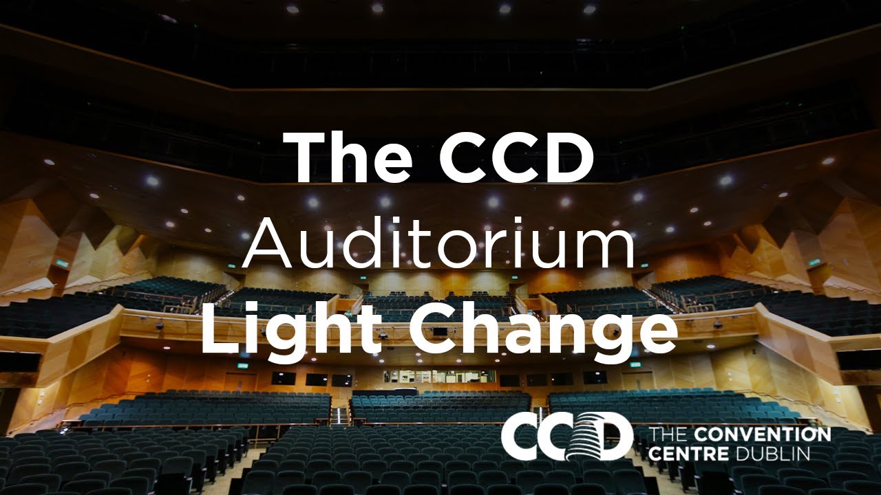 The CCD Auditorium Light Change - YouTube