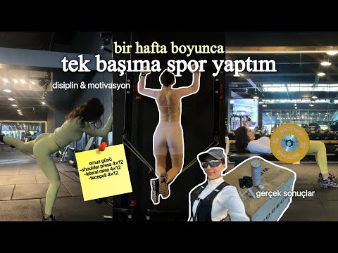 Tek Başına Spor Yapmak Gerçekten Zor mu? 1 Hafta Boyunca Denedim!