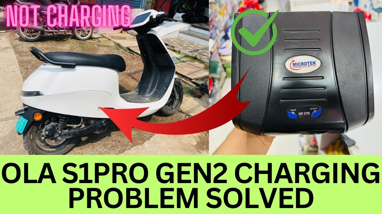OLA S1PRO GEN2 CHARGING PROBLEM SOLVED || NOT CHARGING || VOLTAGE ...