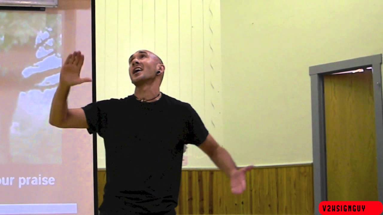Grace Like Rain by Todd Agnew in Sign Language - YouTube