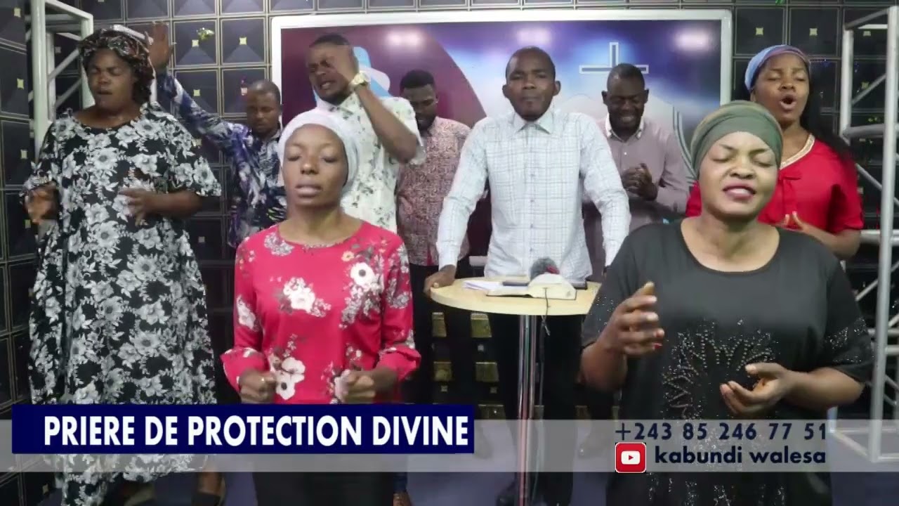 Ev. CLAUDE KABUNDI WALESA : PRIERE DE PROTECTION DIVINE - YouTube