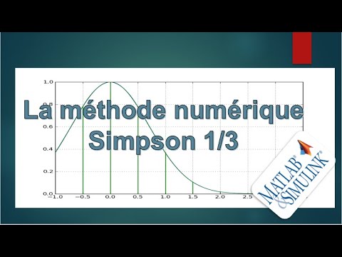Calcule d'integrale partie 2 méthode des Simpson - YouTube