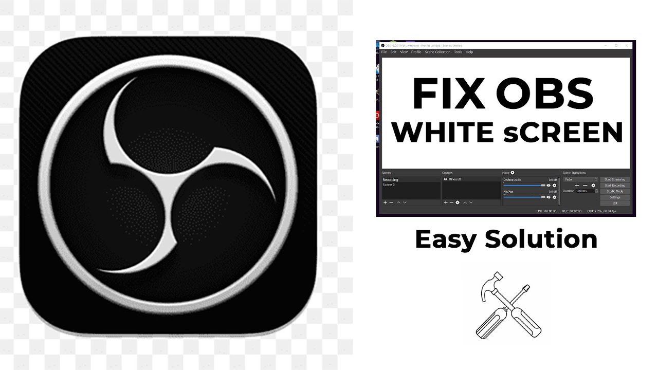Fix OBS White Screen Problem | Easy Solutions 2024 - YouTube