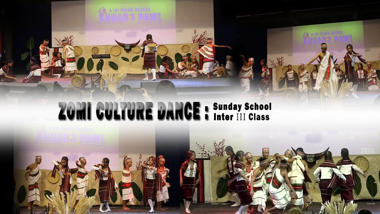 Zomi Culture Dance || Sunday School Inter III - YouTube