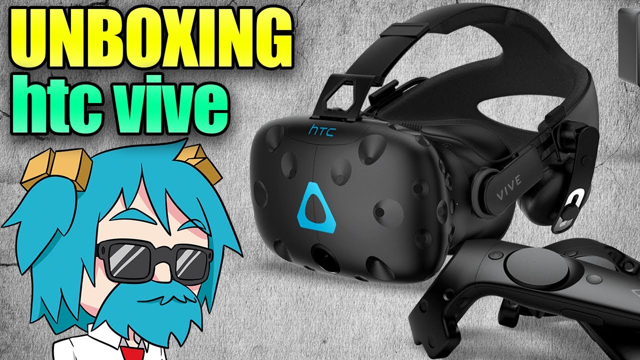HTC VIVE - UNBOXING - YouTube