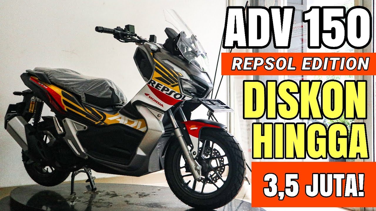HONDA ADV 150 REPSOL EDITION - YouTube