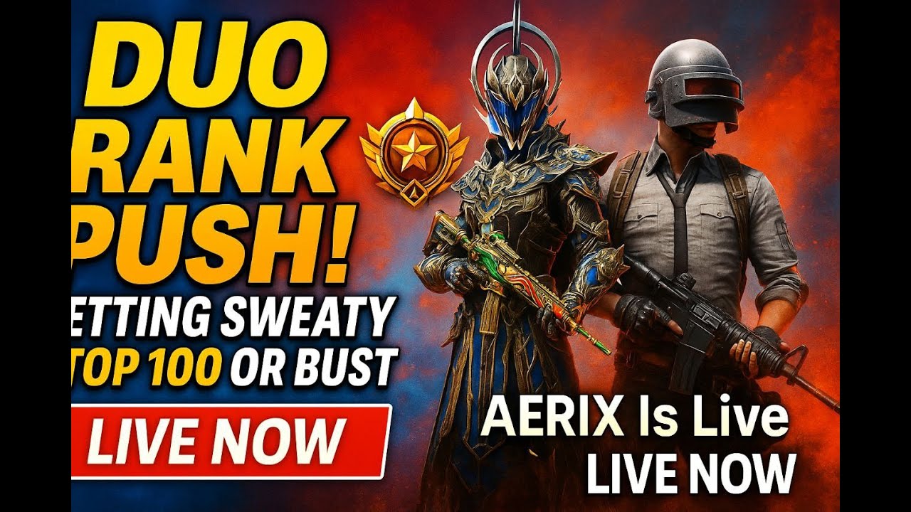 “No Mercy in Duo Lobby 💥 Let’s Push to Glory | BGMI DUO Live” - YouTube