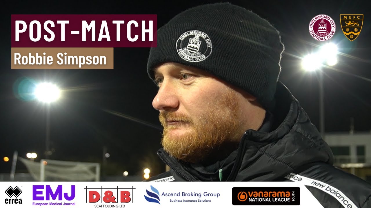 Robbie Simpson Post Maidstone United (H) - YouTube