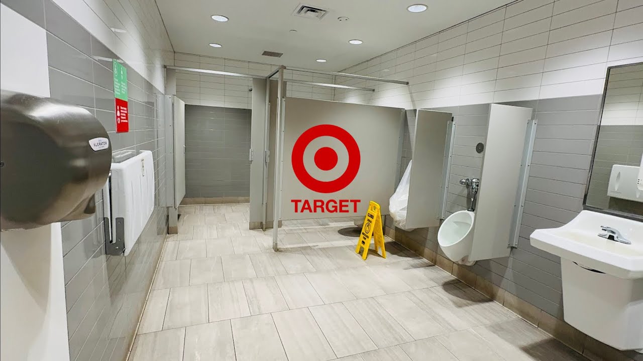 Men’s, Women’s, Family Restroom Zurn EcoVantage Toilet Flush | Target ...