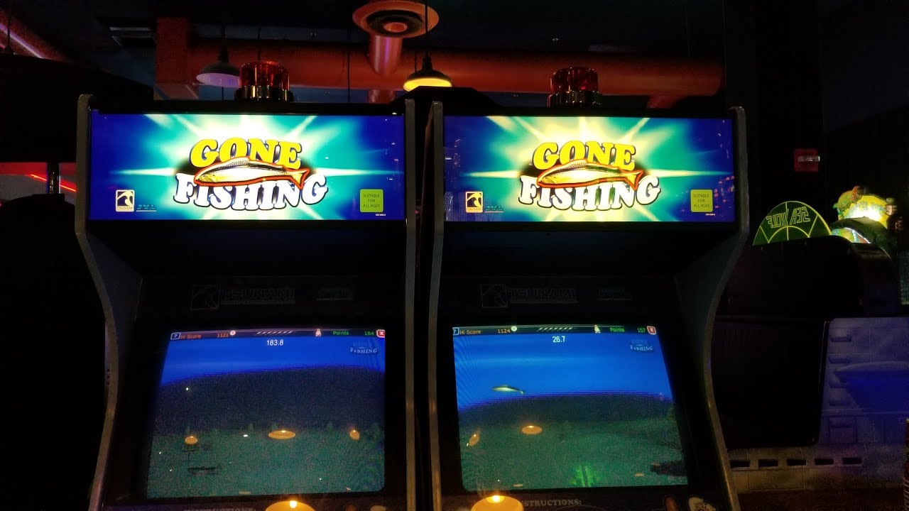 Gone Fishing Arcade Game