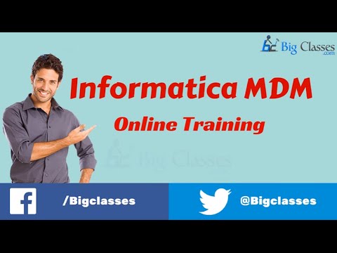 Informatica MDM Training Tutorial for Beginners - Bigclasses - YouTube