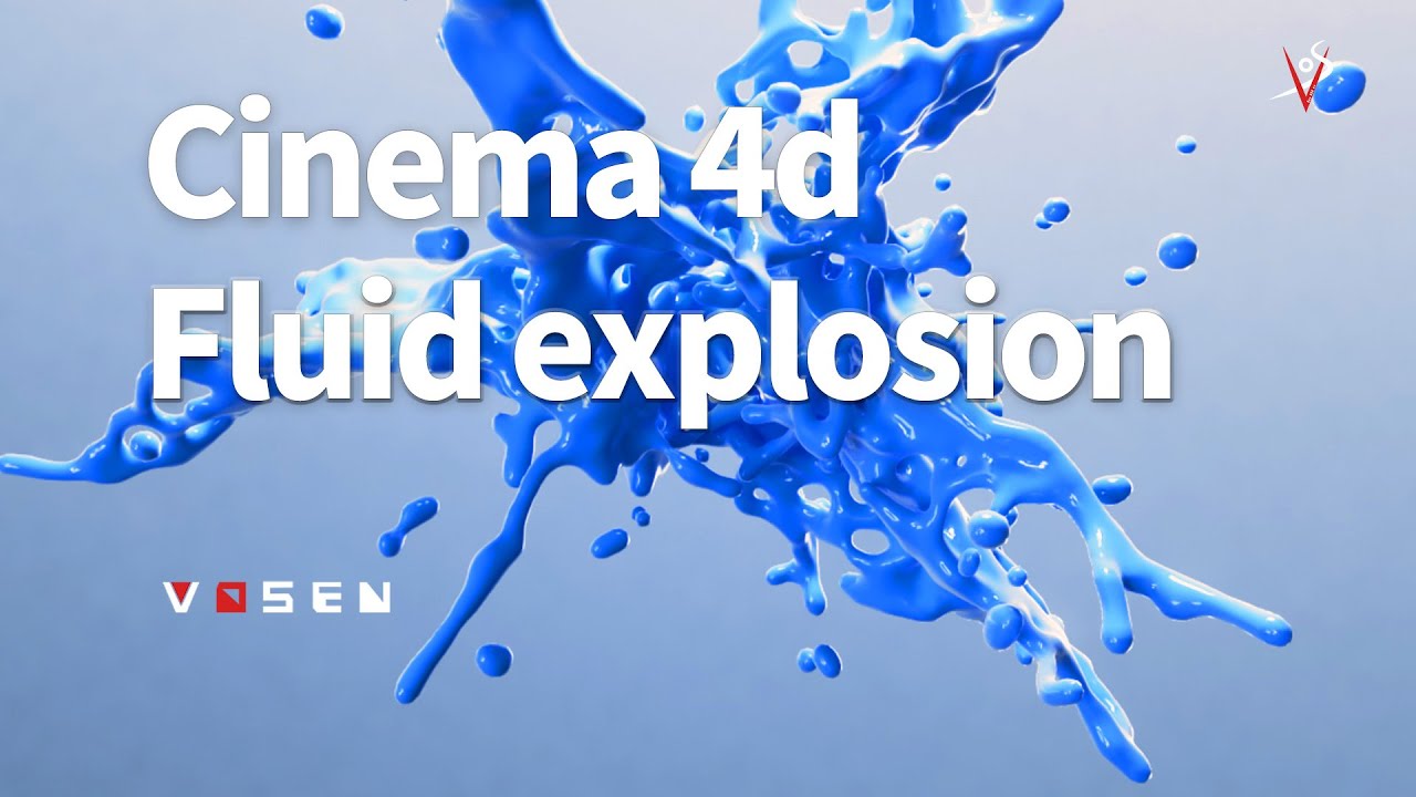 Fluid explosion in cinema4d#cinema4d #redshift3d #xparticles - YouTube