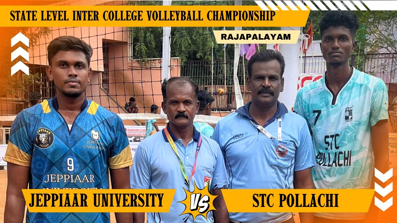 Do Or Die Match 🔥 STC Pollachi Vs Jeppiaar | 4K HD Live | Tamilnadu ...