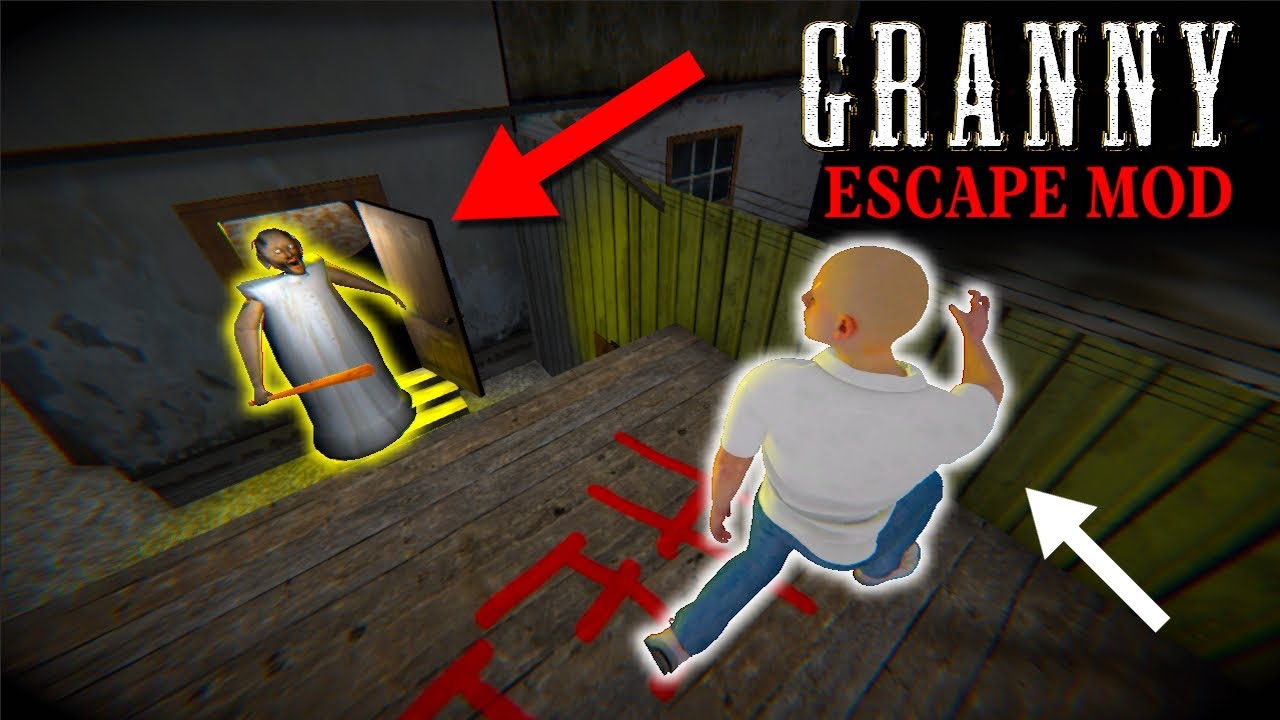 How to escape GRANNY from the backyard! 😳 | NEW Escape 2023 Granny Multiplayer mod - YouTube