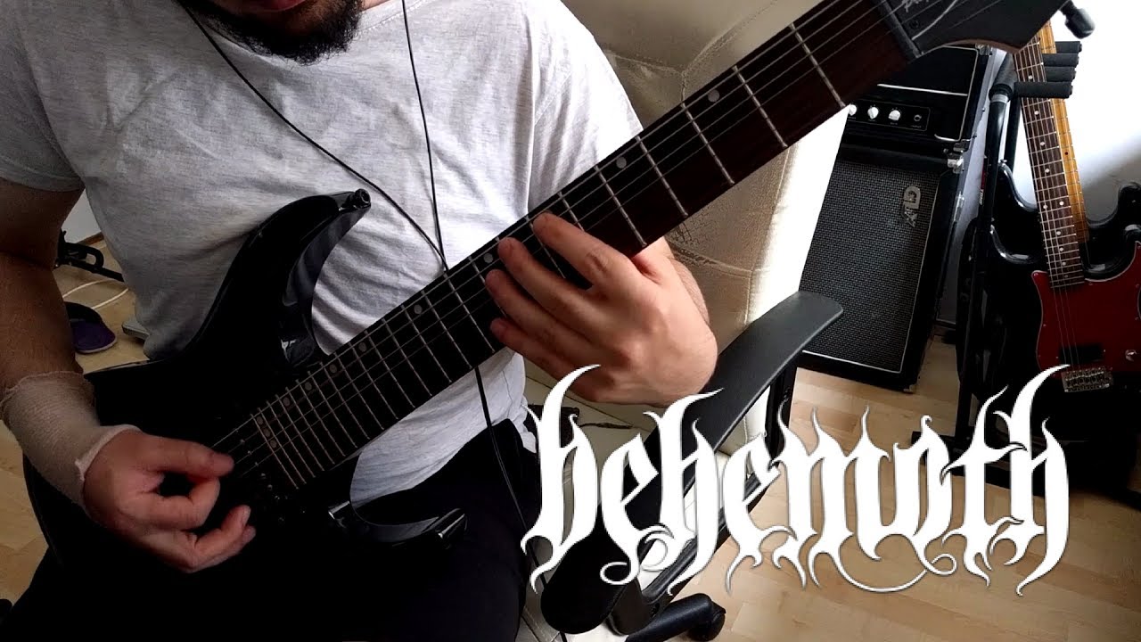 Behemoth - At the Left Hand of God (Guitar Cover) - YouTube