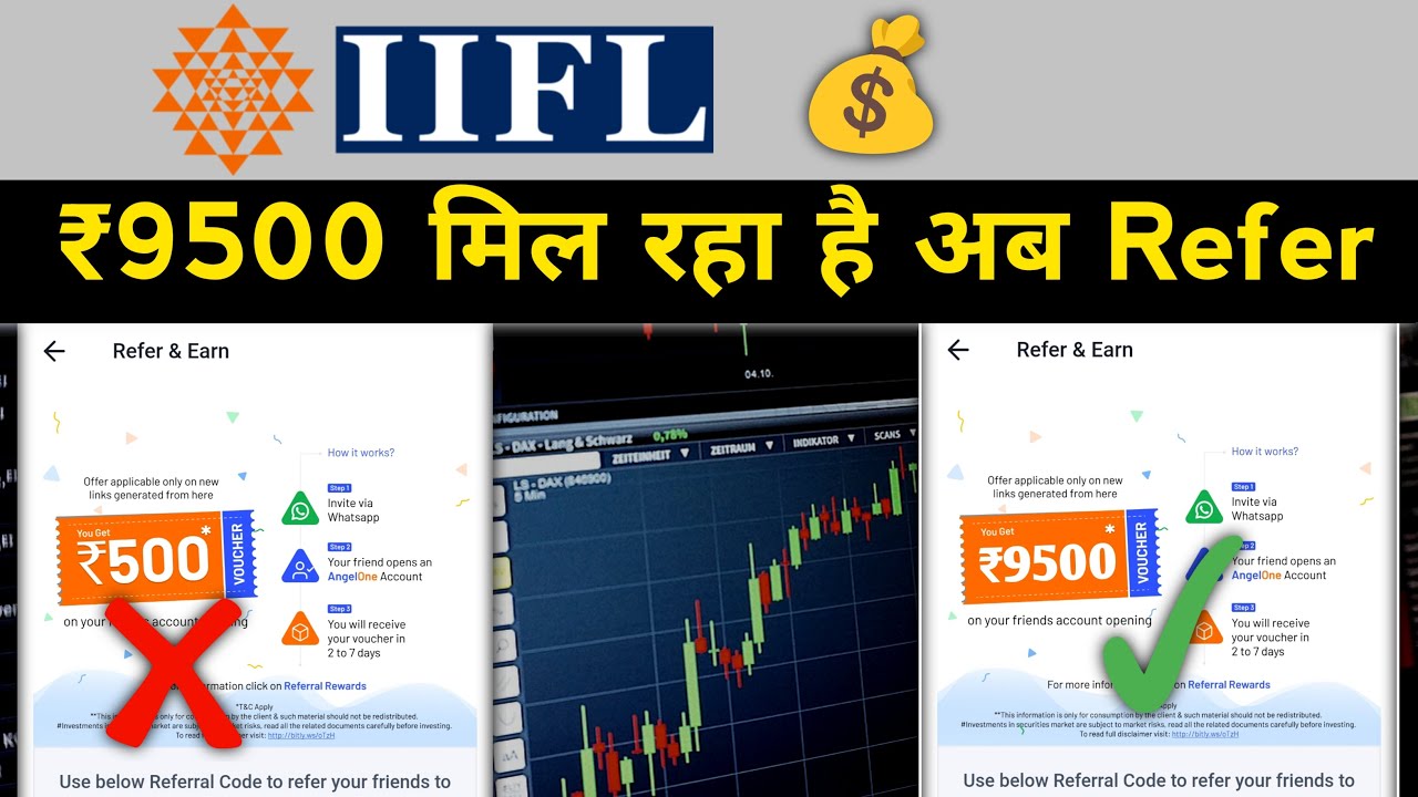iiFL Market New Update 2024 ! ₹9500 Daily Bonus Refferal ! Intraday ...