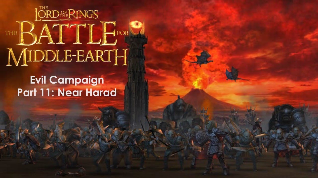 The Battle for Middle-Earth - Evil Campaign Part 11: Near Harad - YouTube