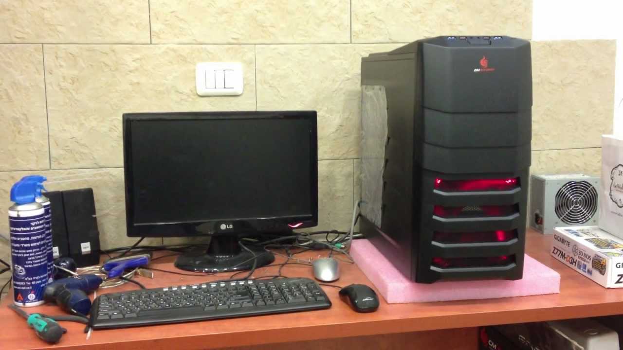PCHOLIC - CM STORM ENFORCER BASED PC BUILD - YouTube