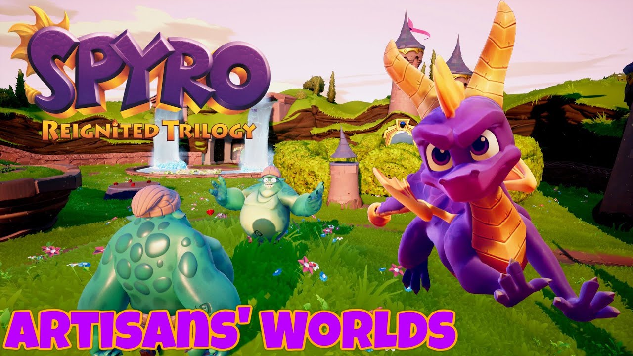 Spyro the Dragon - Artisans' Worlds | Spyro Reignited Trilogy - YouTube