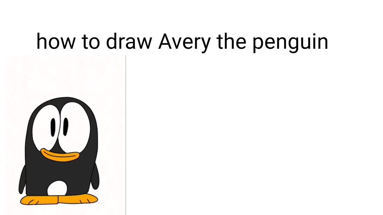 DCCRWD Movie: How to draw Avery the penguin 🐧 on flipaclip #avery ...