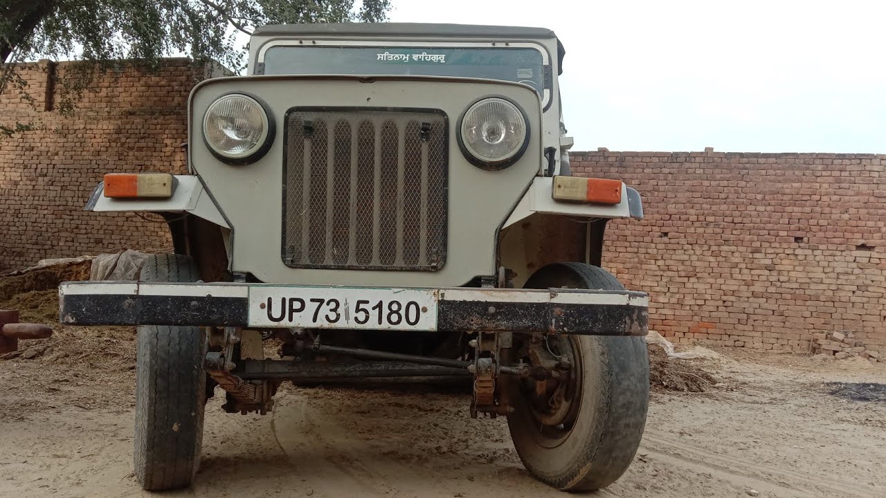 Mahindra Major jeep #mahindramajor - YouTube